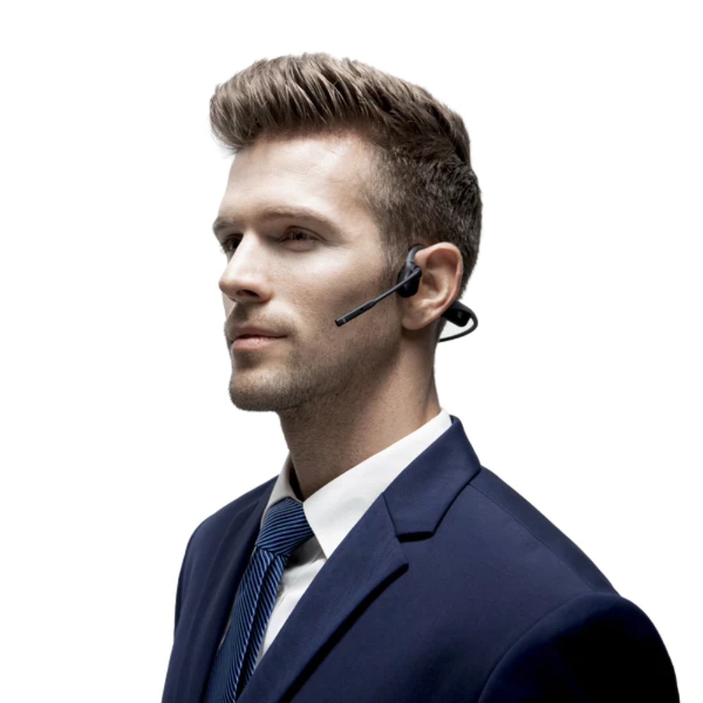 Наушники для переговоров с костной проводимостью. Shokz OpenComm купить ...